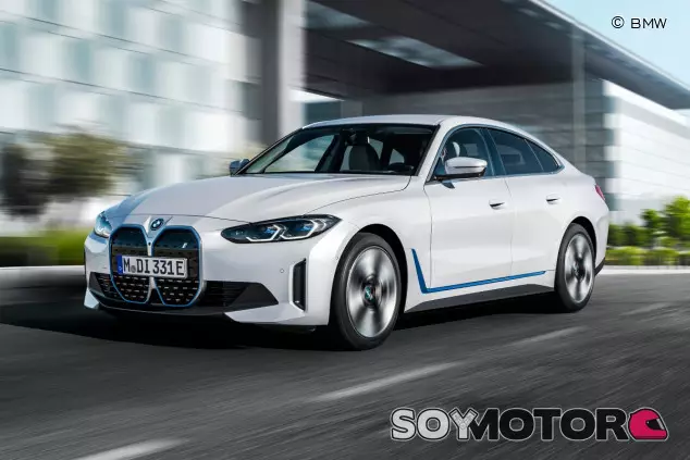 BMW i4 2022: запас ходу на електриці 590 кілометрів