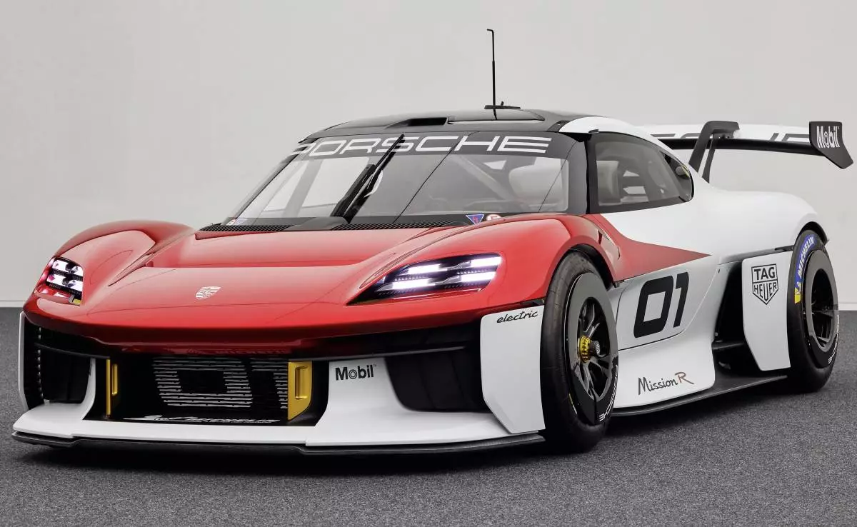 Porsche Mission R: the electric future of racing