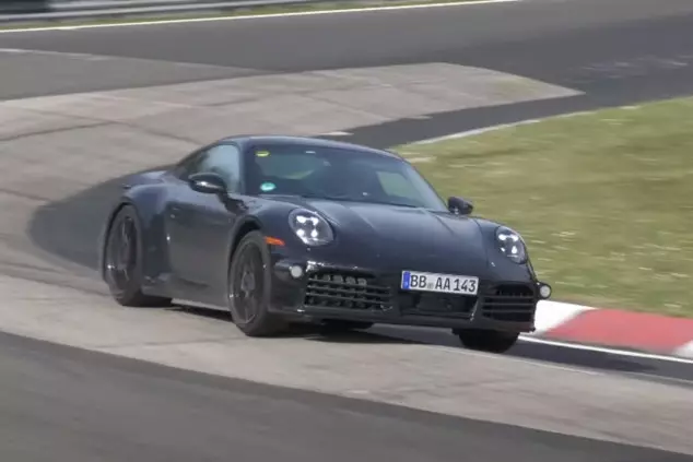 Porsche 911 hybrid: prawf yn cael ei hela yn y Nürburgring!