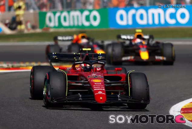 I de siste løpene er Sainz den ledende mannen i Ferrari -SoyMotor.com