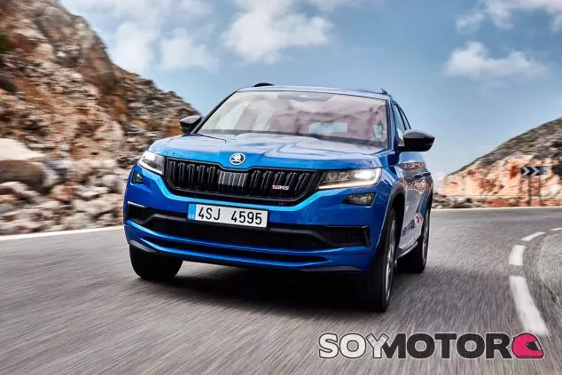 I-Skoda Kodiaq RS: i-SUV enamandla kakhulu futhi eshesha kakhulu emlandweni womkhiqizo