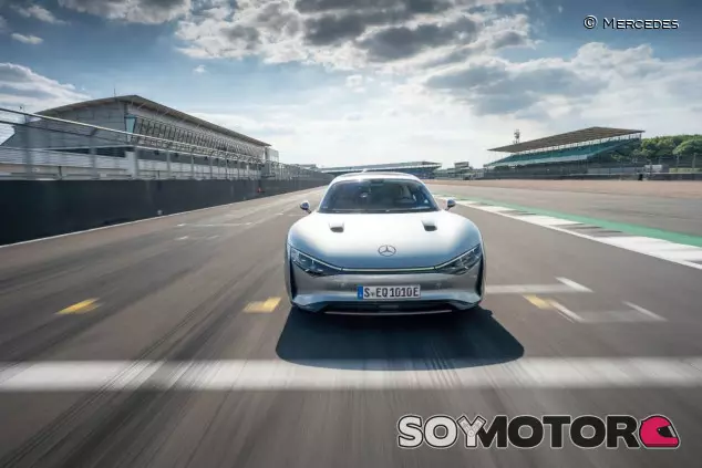 Mercedes-Benz Vision EQXX at Silverstone