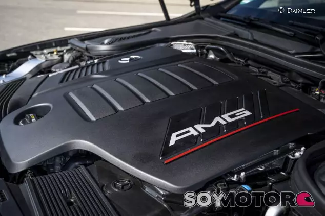 Engine of the Mercedes-AMG CLS 53 4MATIC+