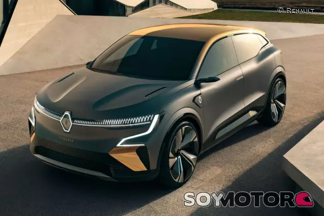 Renault Mégane eVision: nako e ncha ea motlakase ea mofuta oa daemane