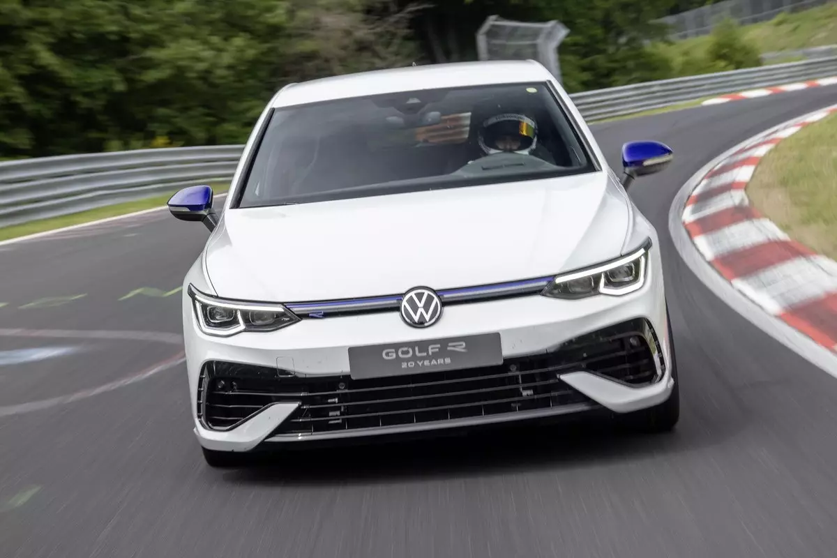 Volkswagen Golf R Shekaru 20: 'R' mafi sauri a Nürburgring