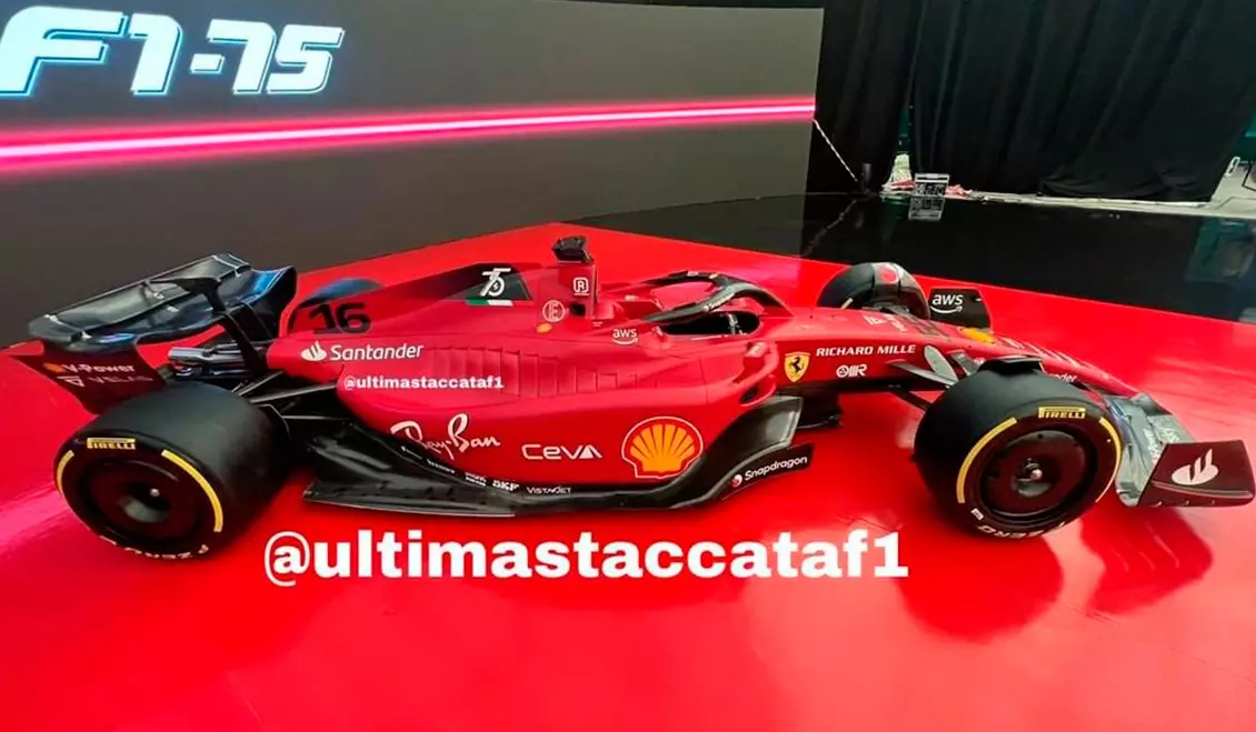 A nova Ferrari F1-75 de Sainz e Leclerc vazou?