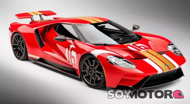 Ford GT 2022 Alan Mann Heritage Edition: даніна павагі прататыпам GT-1 1966 года