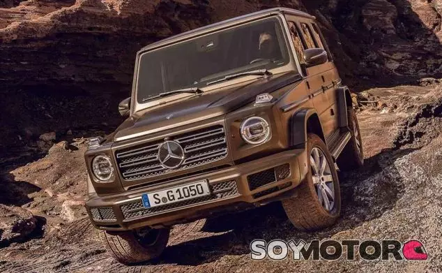 Zithunzi zosefedwa zoyamba za Mercedes G-Class - SoyMotor