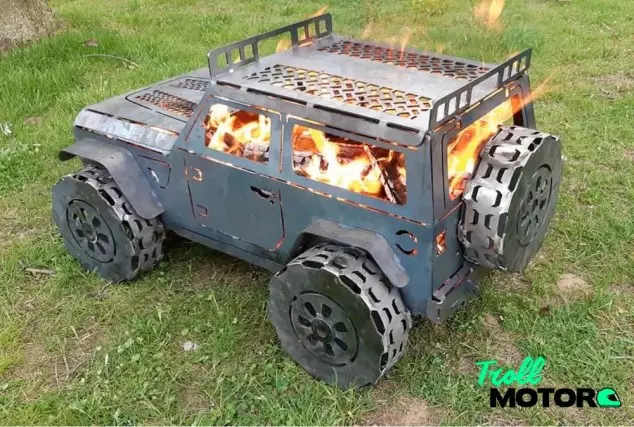 Dieser Jeep-Grill ist das Amerikanischste, was Sie heute sehen werden