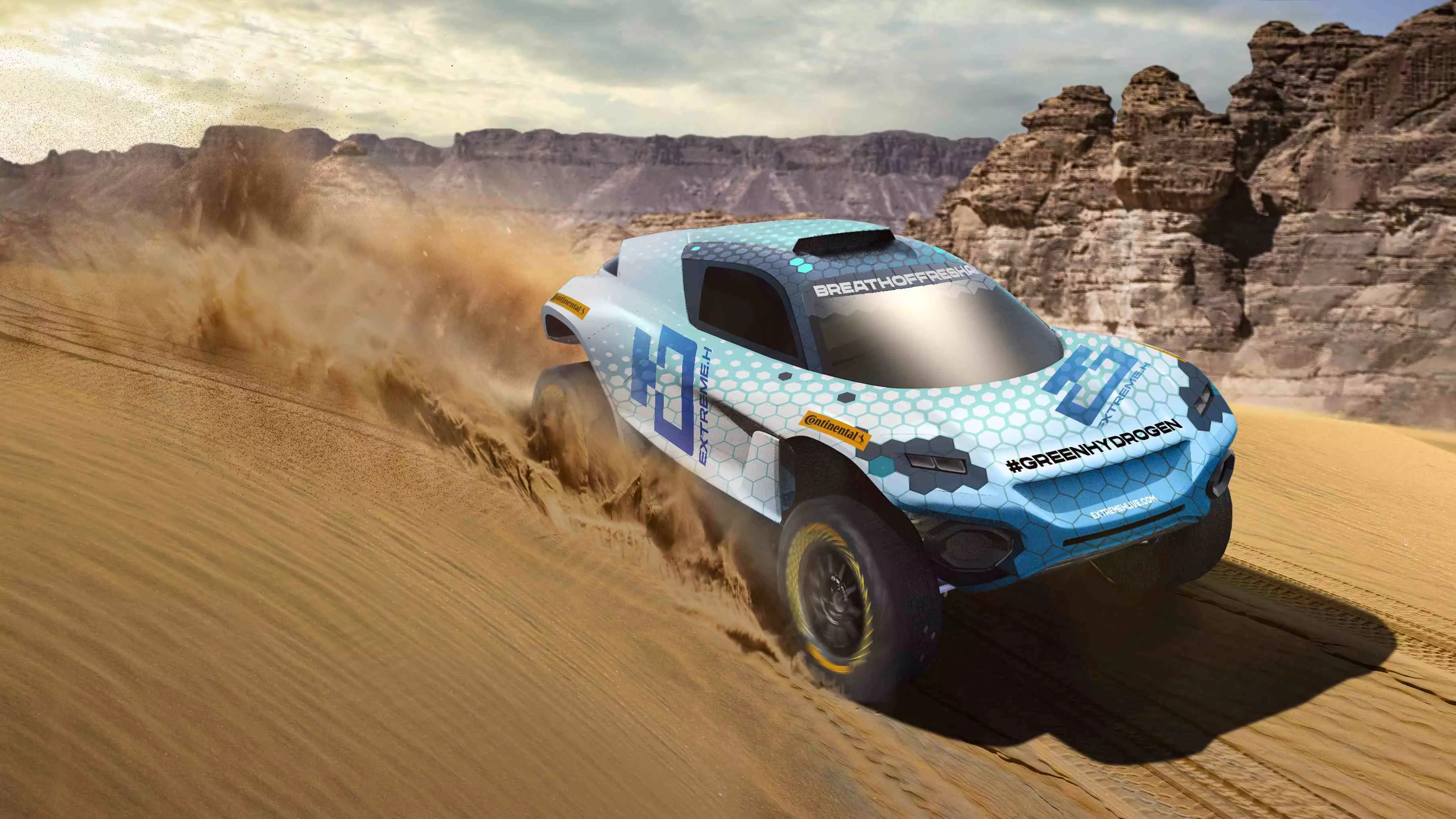 Extreme H adabadwa, mpikisano woyamba wa hydrogen powered off-road