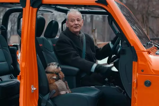 Bill Murray në reklamën e Jeep