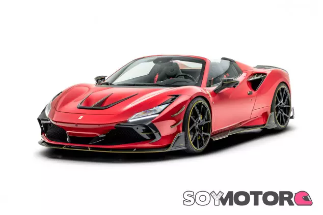 Mansory radicaliza Ferrari F8 Tributo Coupé e Spider com novo kit