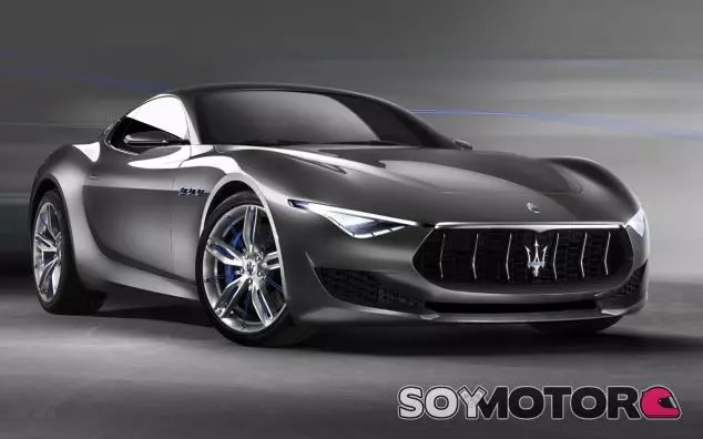 ඡායාරූපයෙහි Maserati Alferi සංකල්පය එකලස් කිරීමේ රේඛාව වෙත ගෙන යනු ඇත - SoyMotor