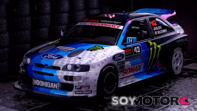 Bu Ken Block tərəfindən yeni Ford Escort RS Cosworth Group A-dır