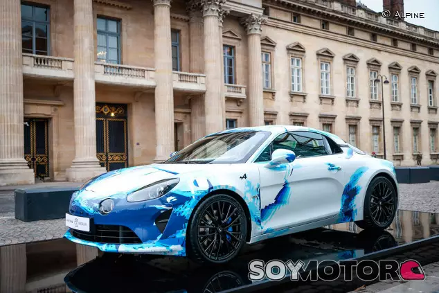 Alpine A110 Sastruga: 'imodoka yubuhanzi' yagenewe ubwenge bwubuhanga