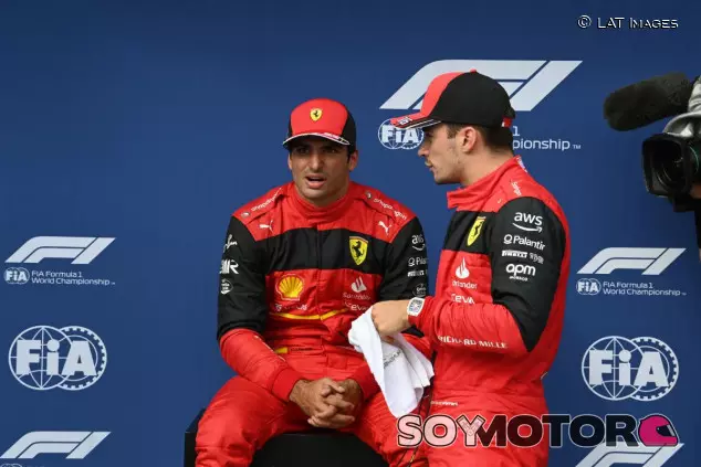 Carlos Sainz u Charles Leclerc fil-GP tal-Ungerija F1 2022