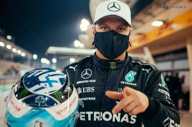 Léiríonn Mercedes go raibh Bottas níos tapúla ná Hamilton in dhá cheann de thrí ré i mBairéin