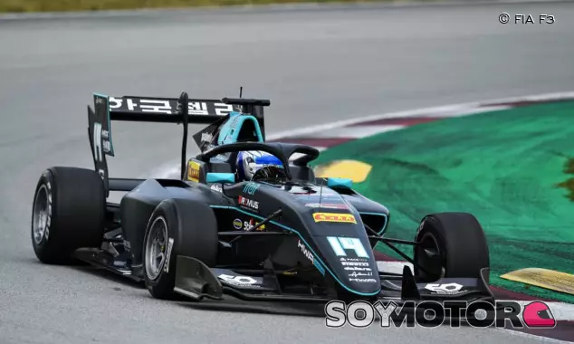 Matteo Nannini mengambil kesempatan daripada grid terbalik dan menang buat kali pertama dalam F3