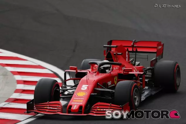 Sebastian Vettel na Hungria