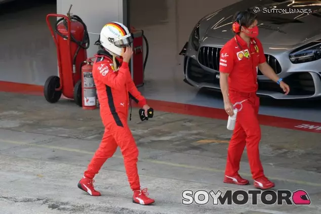 Sebastian Vettel la Barcelona