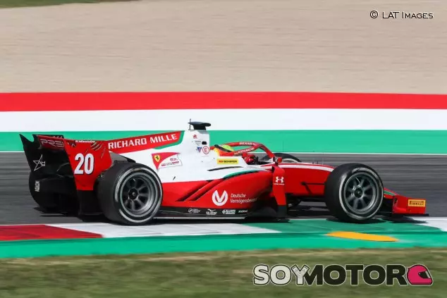 Mazepin genyen nan Mugello ak Schumacher se deja lidè nan F2