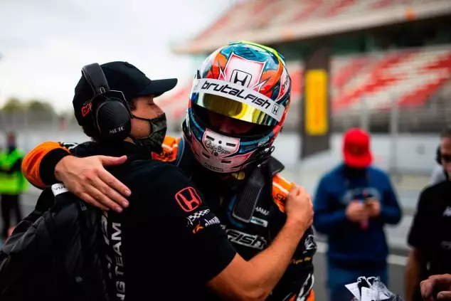 Pepe Oriola auf dem Circuit de Barcelona-Catalunya