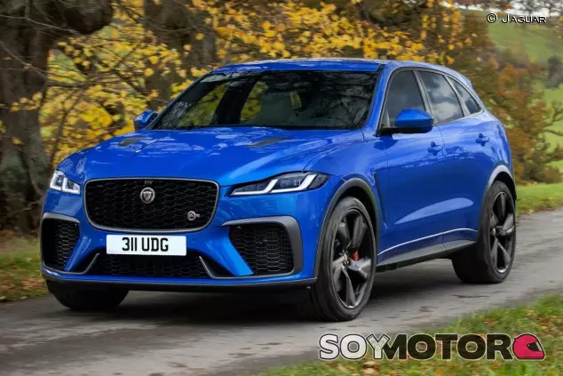 Jaguar F-Pace SVR 2021: Бадани SUV, рӯҳи варзиш