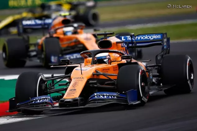 Ο Carlos Sainz και ο Lando Norris στο GP F1 της Ουγγαρίας 2019 - SoyMotor