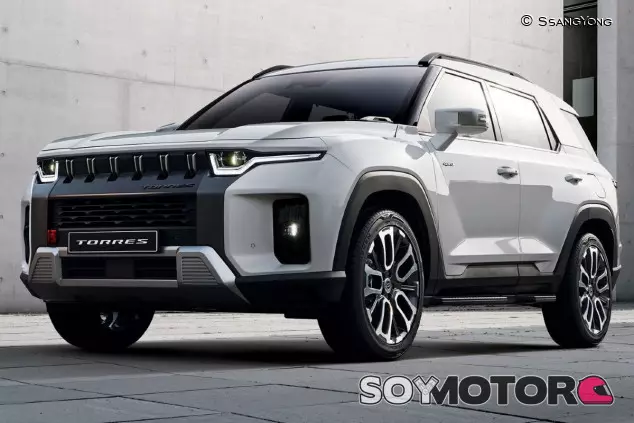 SsangYong Torres 2023: off-road airs with electric version