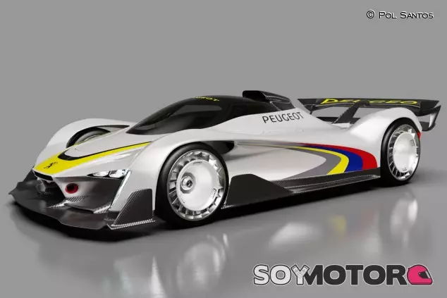 Ez lenne a Peugeot hiperautó a hiperautók WEC-jének