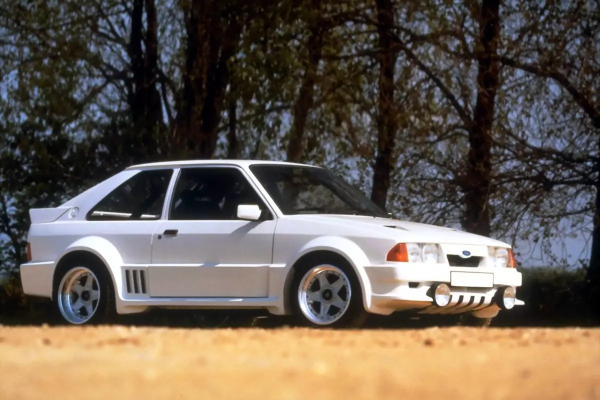 Ford Escort RS1700T: smidd ved begynnelsen av gruppe B