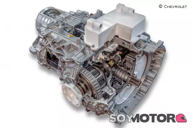 ಹೊಸ ಕಾರ್ವೆಟ್ C8 - SoyMotor ನ DCT ಪ್ರಸರಣದ ಸಾಮಾನ್ಯ ನೋಟ