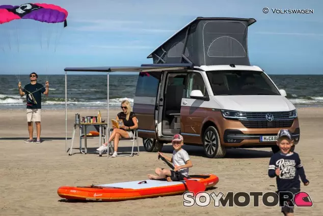 Volkswagen California 6.1: මුළු පවුලටම අලුත්වැඩියා කිරීම