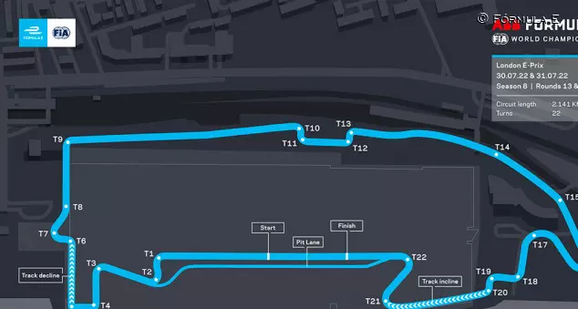 Planlæg, guide og forhåndsvisning af London ePrix 2022