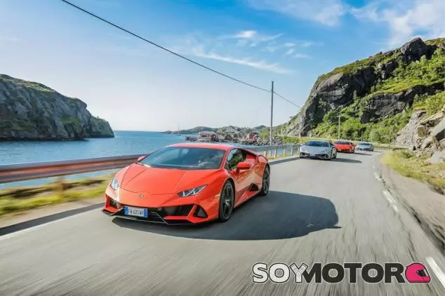 Lamborghini Avventura: Huracán EVO в турне по Норвегии