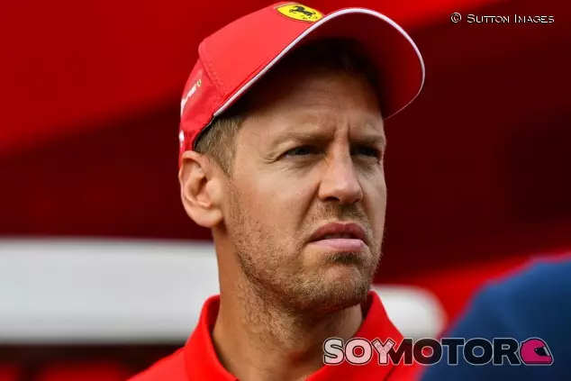 Sebastian Vettel by de Belgyske GP F1 2019