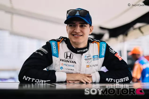 Alex Palou: poadium yn 'e Long Beach-skaakwedstriid