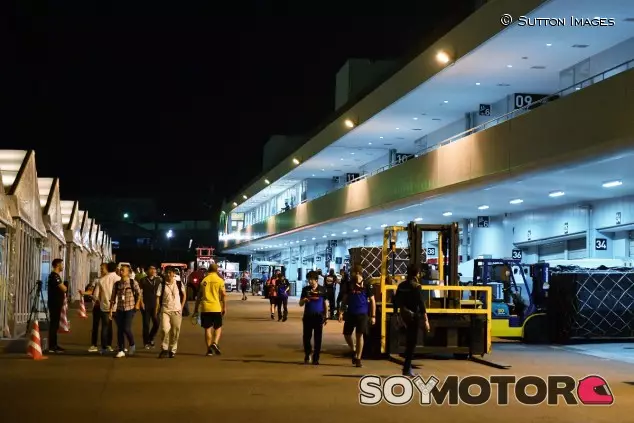 Pit-Lane af Suzuka-kredsløbet - SoyMotor