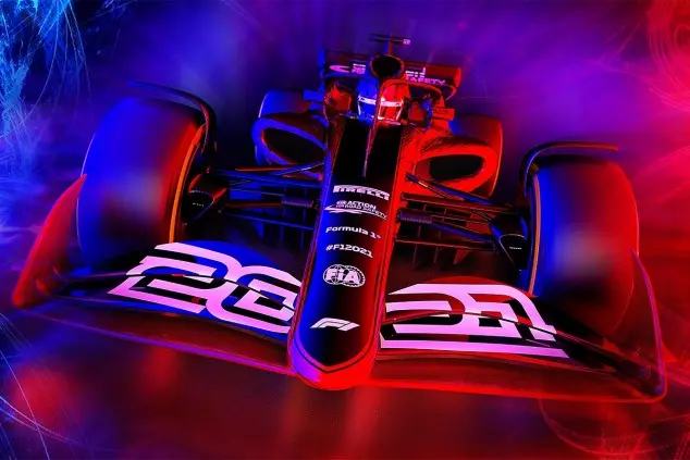 Рэндэр Формулы-1 2021 года