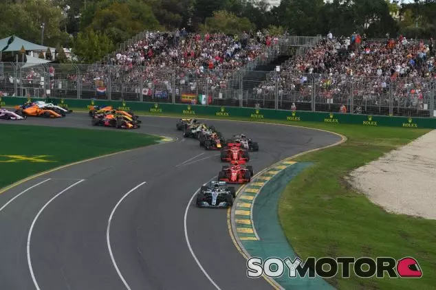 Inicio do GP de Australia 2018 - SoyMotor.com