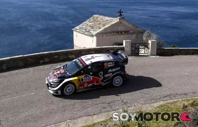 Sébastien Ogier ved Corsica Rally 2018