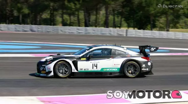 Lexus RC F GT3 di Paul Ricard