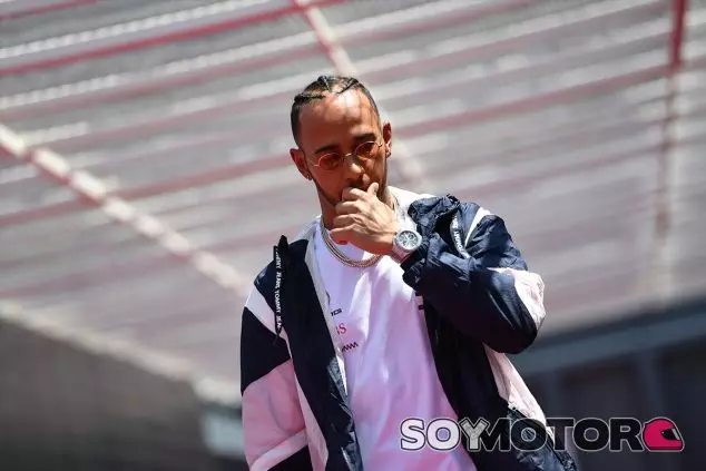 Lewis Hamilton in Baku