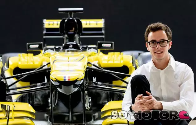 Anthoine Hubert, gyrrwr cyswllt newydd Renault Sport