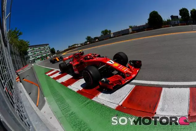 Kimi Raikkonen la Montreal