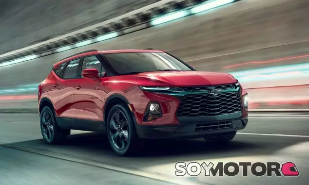 Ny Chevrolet Blazer dia mirehareha eo anoloana - SoyMotor