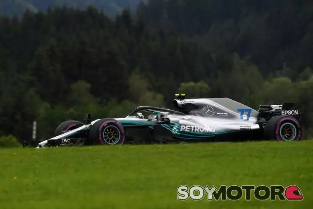 Valtteri Bottas in Oostenrijk