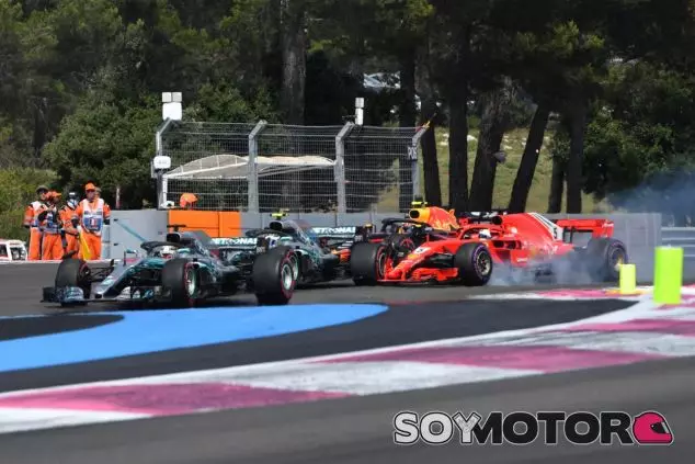 Fransiýada Vettel bilen Bottas arasynda heläkçilik - SoyMotor.com