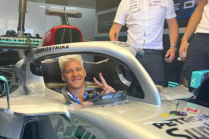 Fabio Kvartararo Mercedes Formula 1’ni sinovdan o‘tkazadi