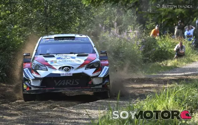 Ott Tänak Finlandiya Rallisi 2018'de